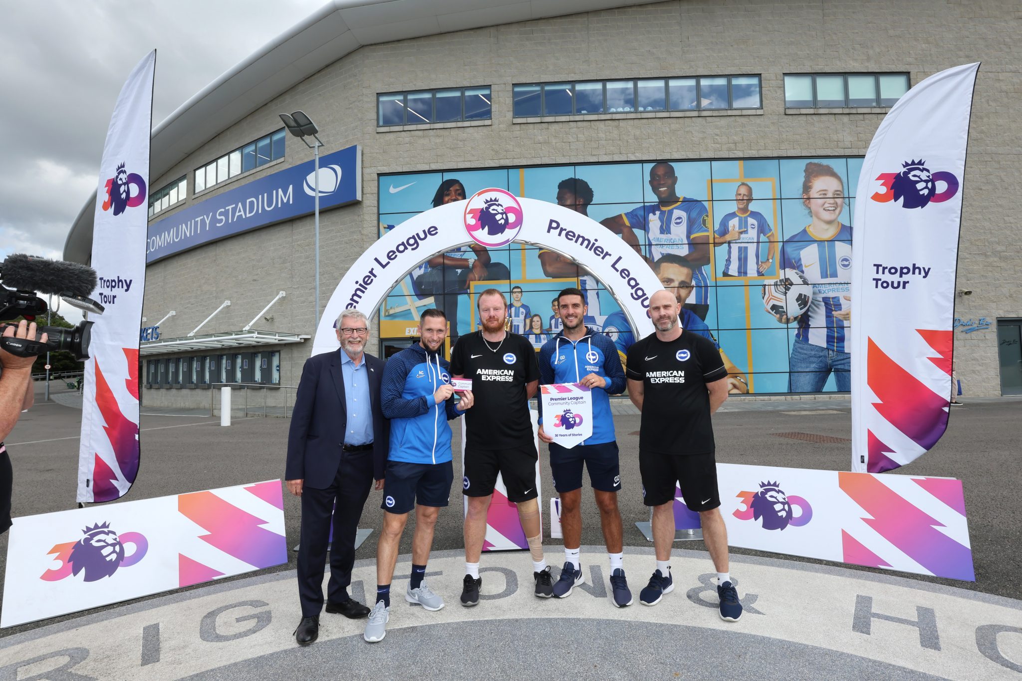 Dan Coppard honoured with Community Captain award - Brighton & Hove ...