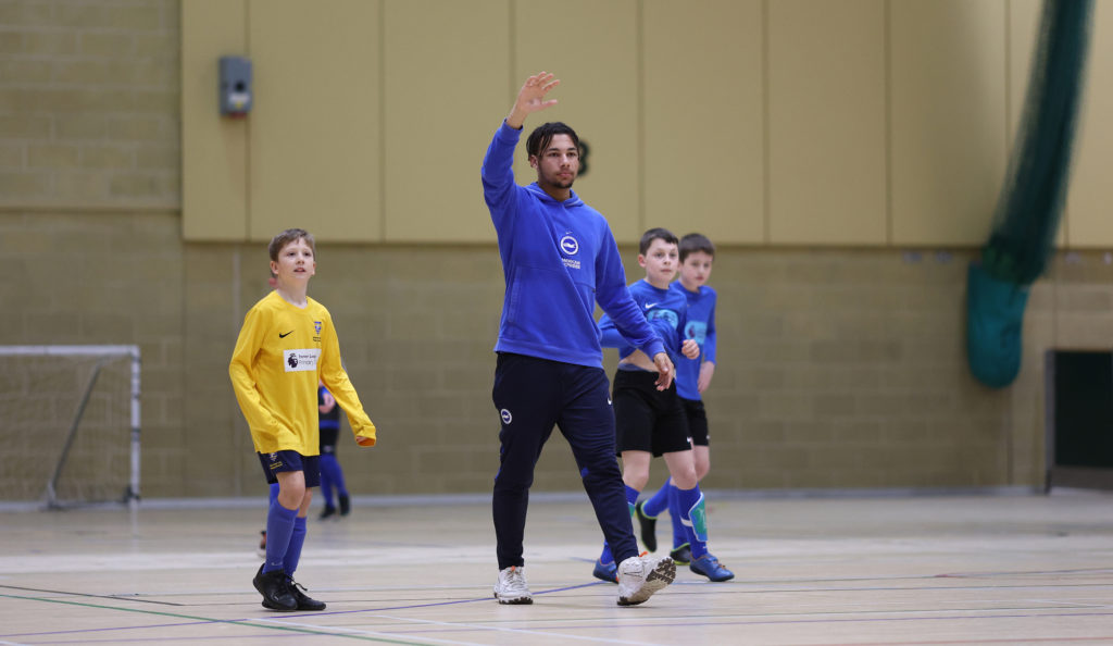 Academy stars making their mark in the community - Brighton & Hove ...
