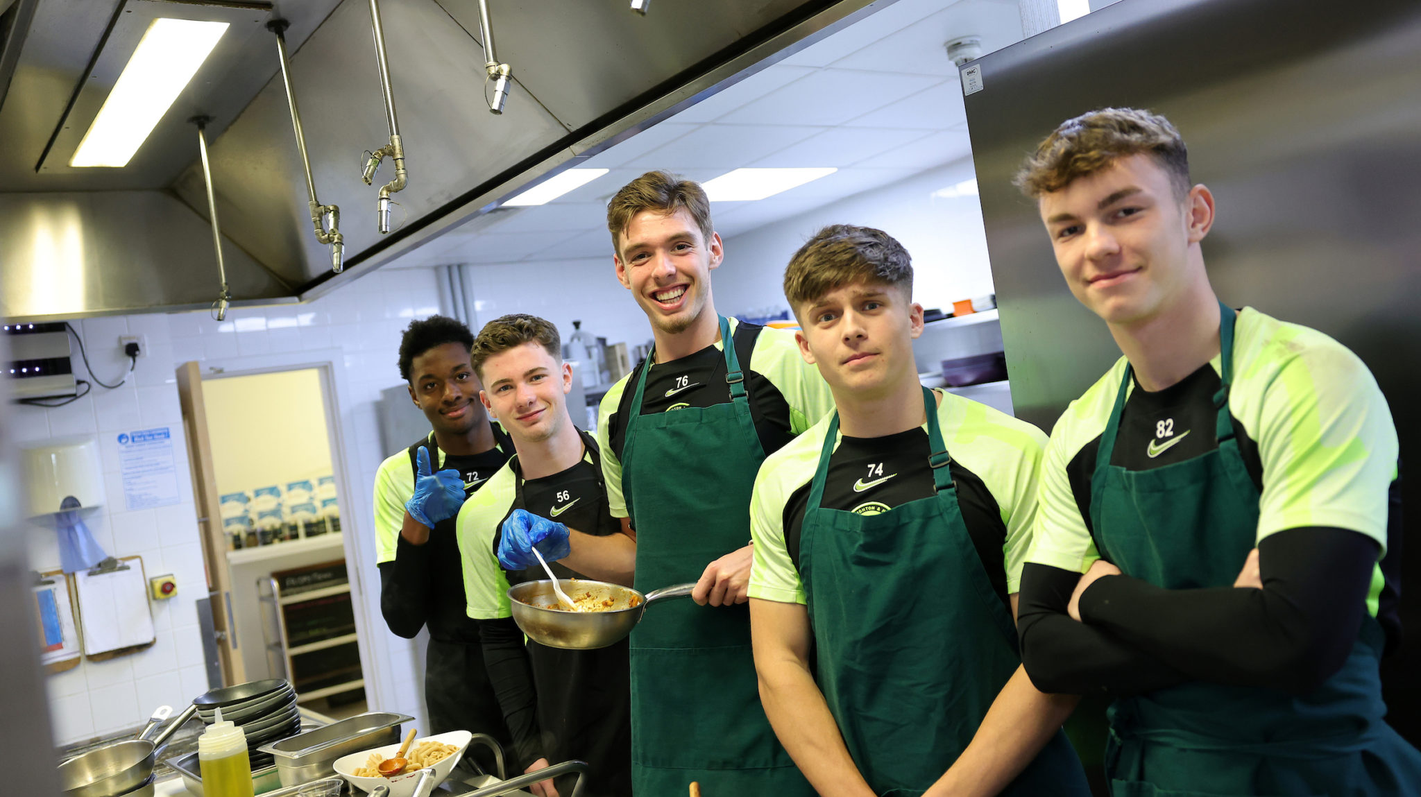 Academy stars making their mark in the community - Brighton & Hove ...