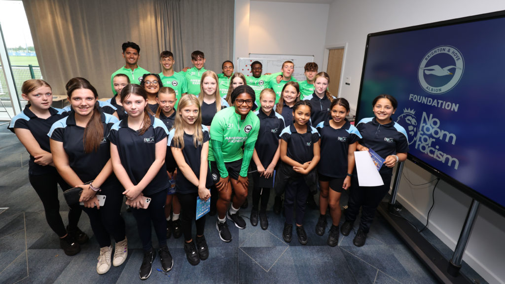 Madison Haley talks anti-racism with Brighton students - Brighton ...